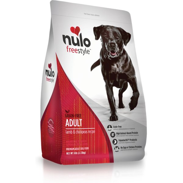 NULO Freestyle Grain-Free Salmon & Peas Recipe Dry Dog Food, 6-lb bag ...