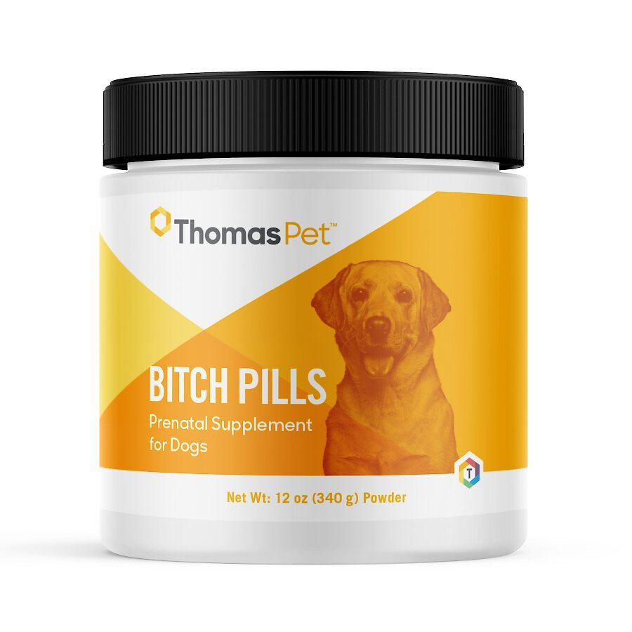 Questions and Answers about THOMAS LABS Bitch Pills Prenatal Powder Dog ...