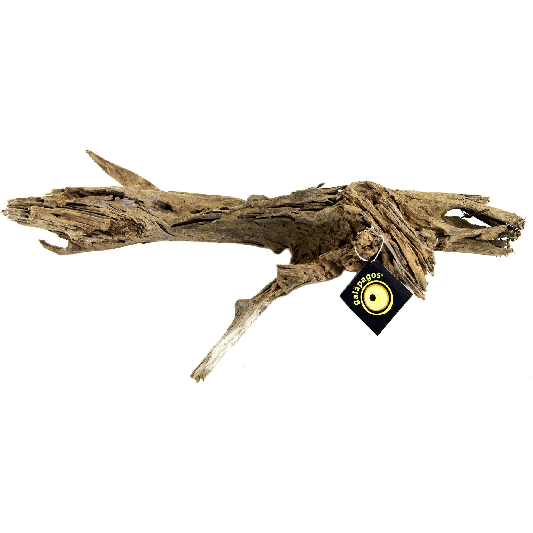 GALAPAGOS Sinkable Driftwood Terrarium & Aquarium Accessory, Natural ...