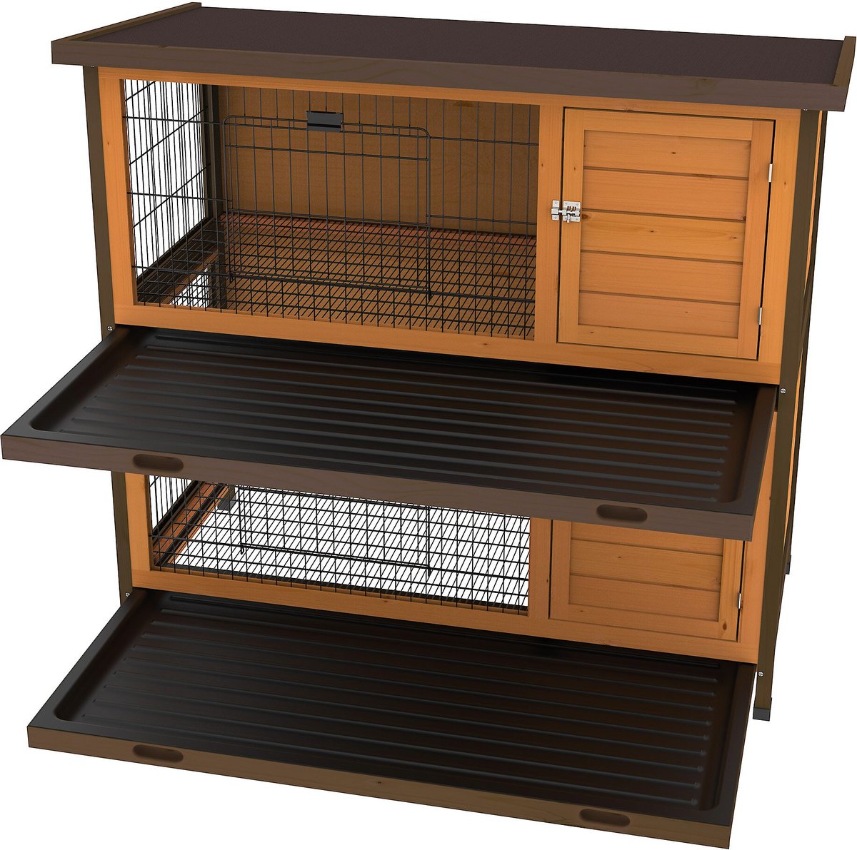 WARE Premium+ Double Decker Rabbit Hutch - Chewy.com