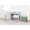 TRIXIE Wooden Cat Litter Box Enclosure, X-Large, Gray - Chewy.com