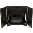 TRIXIE Wooden Cat Litter Box Enclosure, X-Large, Espresso Brown - Chewy.com