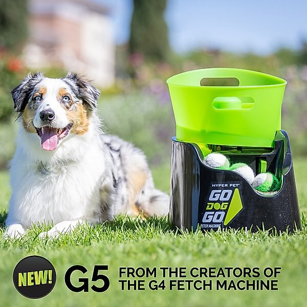 HYPER PET GoDogGo Fetch Machine G5 Rechargeable Ball Launcher Interactive Dog Toy Chewy