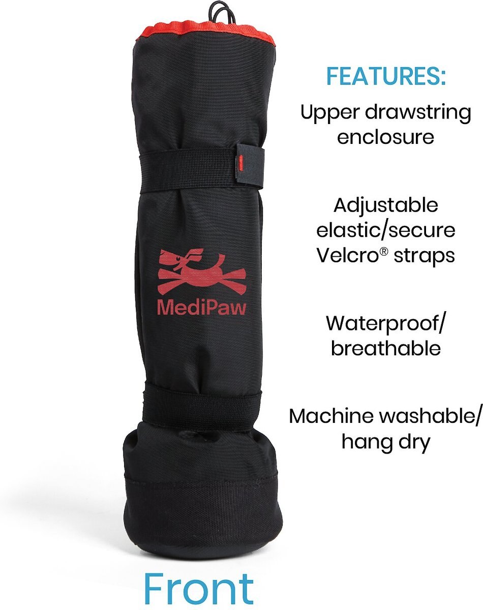 MEDIPAW Basic Dog & Cat Protective Boot, X-Small - Chewy.com