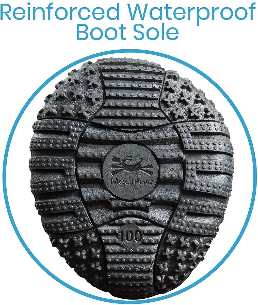MEDIPAW Rugged Dog & Cat Protective Boot, X-Small - Chewy.com