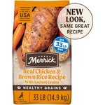 MERRICK Classic Healthy Grains Real Beef + Brown Rice Recipe with ...