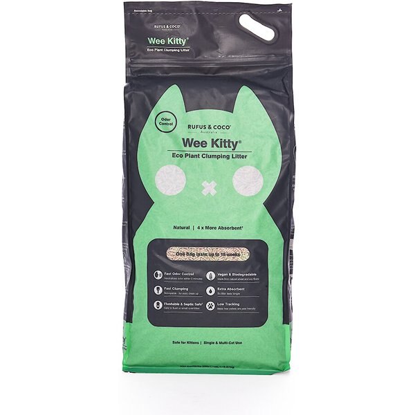 Out of Stock - RUFUS & COCO Wee Kitty Eco Plant Unscented Clumping Tofu ...