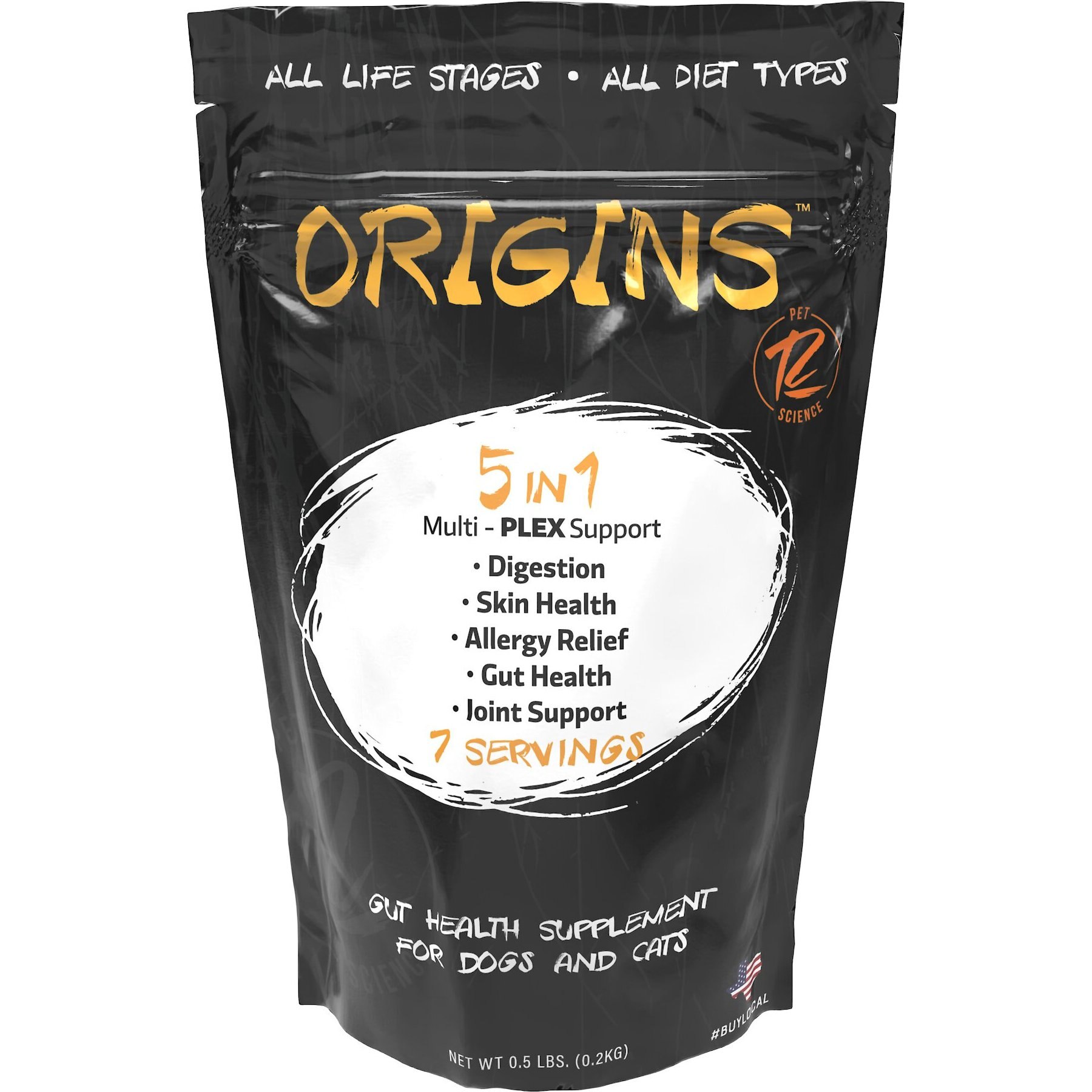 ROGUE PET SCIENCE Origins 5 in 1 Multi-Plex Support Dog & Cat ...