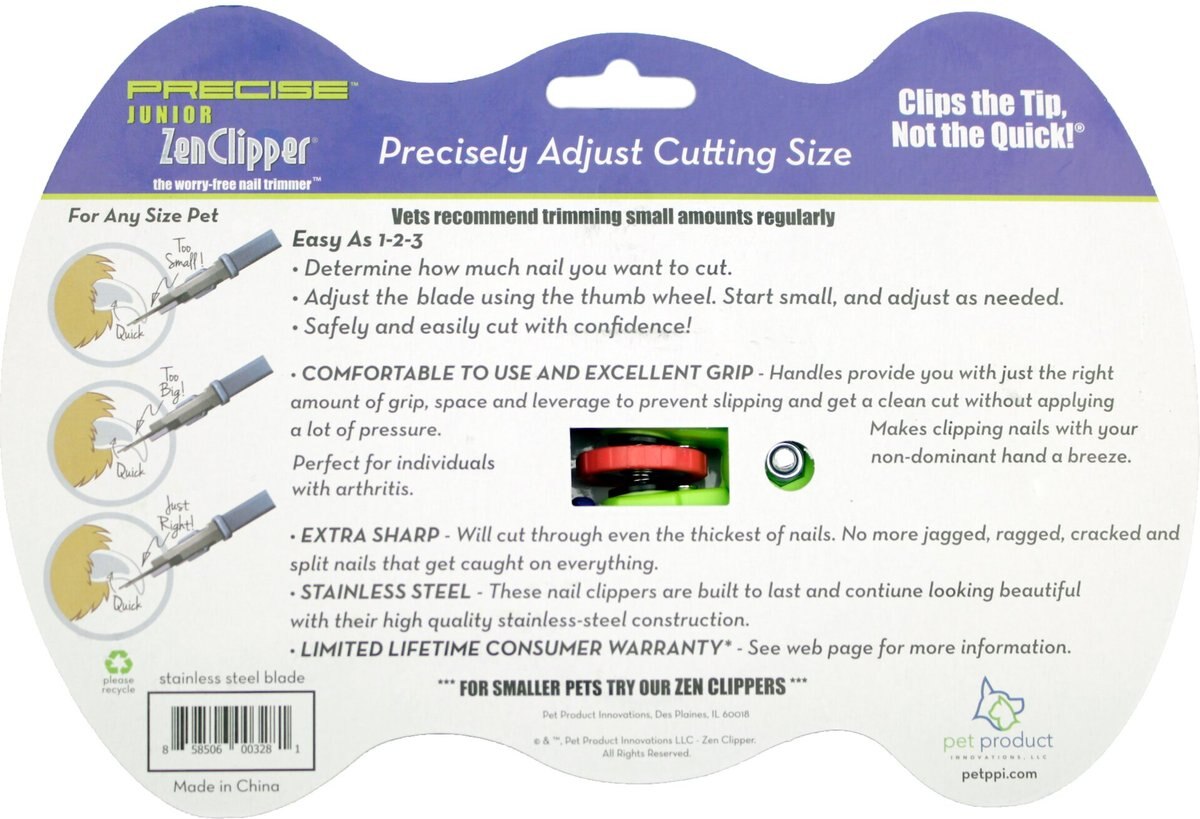 ZEN CLIPPER Precise Junior Pet Nail Clipper - Chewy.com