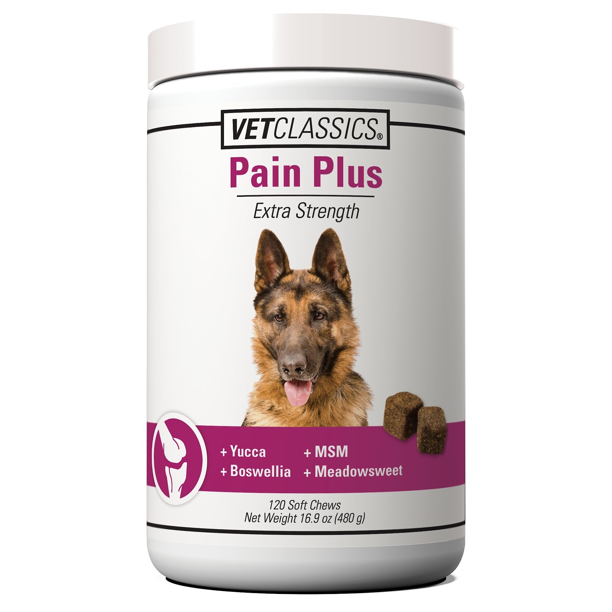 Questions and Answers about VETCLASSICS Pain Plus Extra Strength Soft ...
