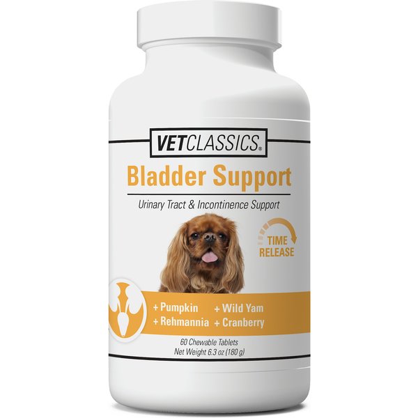 VETCLASSICS Bladder Support Urinary Tract & Incontinence Support Dog ...