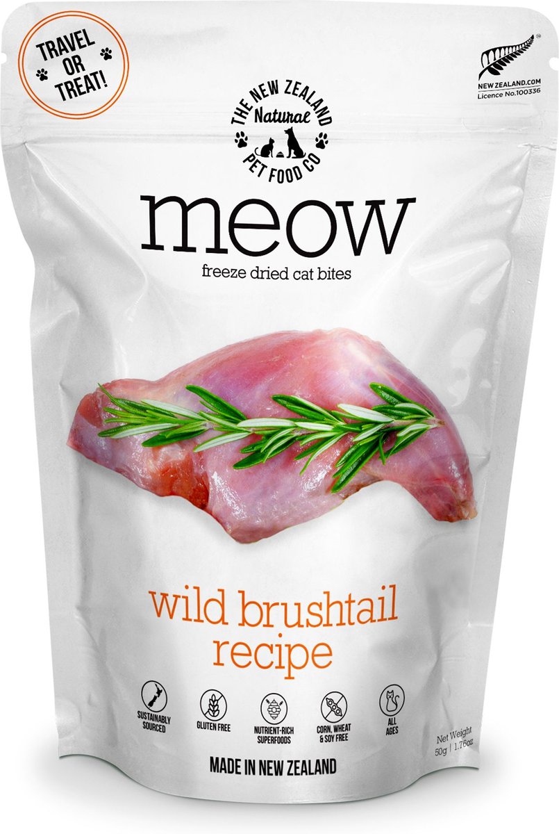 THE NEW ZEALAND NATURAL PET FOOD CO. Meow Wild Brushtail Grain-Free ...