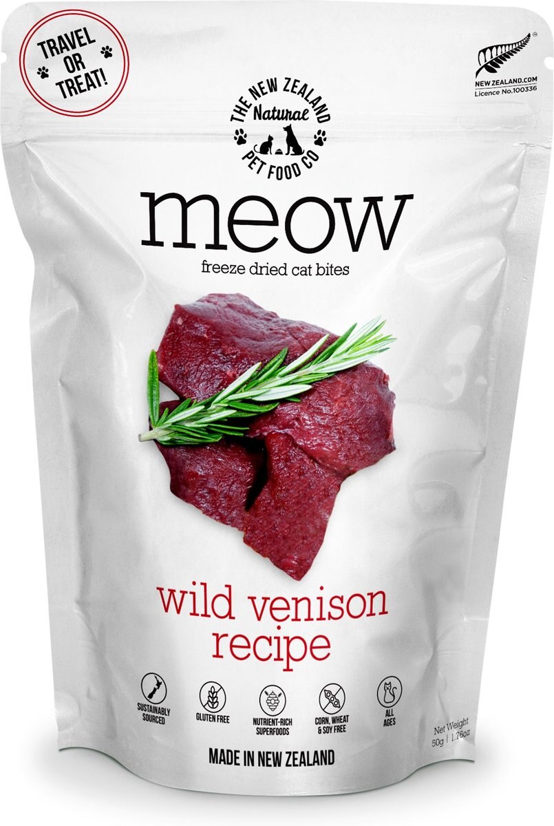 THE NEW ZEALAND NATURAL PET FOOD CO. Meow Wild Venison Grain-Free ...