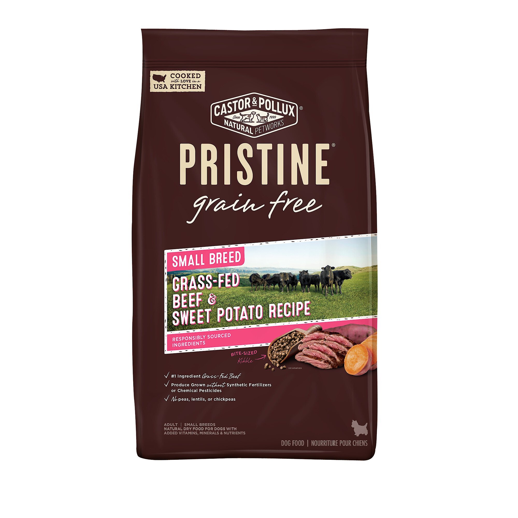 Questions and Answers about CASTOR & POLLUX Pristine Small Breed Grass-Fed Beef & Sweet Potato ...