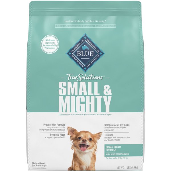 BLUE BUFFALO True Solutions Small & Mighty Small Breed Formula Adult ...