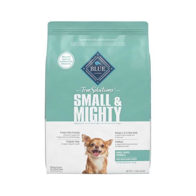 BLUE BUFFALO True Solutions Small & Mighty Small Breed Formula Adult ...