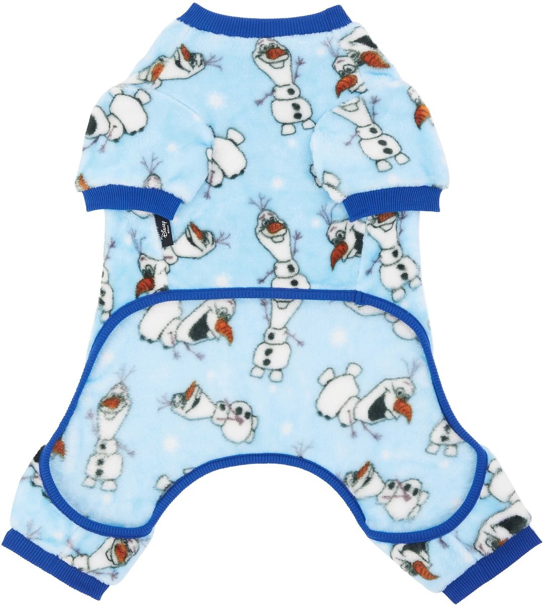 DISNEY Frozen's Olaf Dog & Cat Plush Fleece PJ, X-Large - Chewy.com