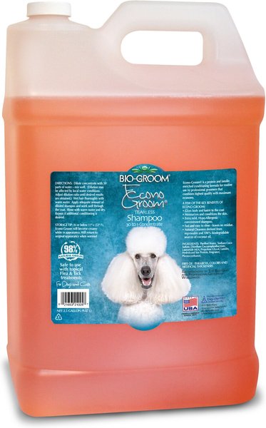 BIO-GROOM Econo Groom Tearless Dog Shampoo, 2.5-gallon jug - Chewy.com