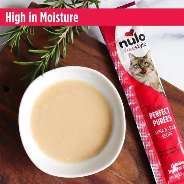 Discontinued - NULO Freestyle Perfect Purees Tuna & Crab Recipe Grain ...