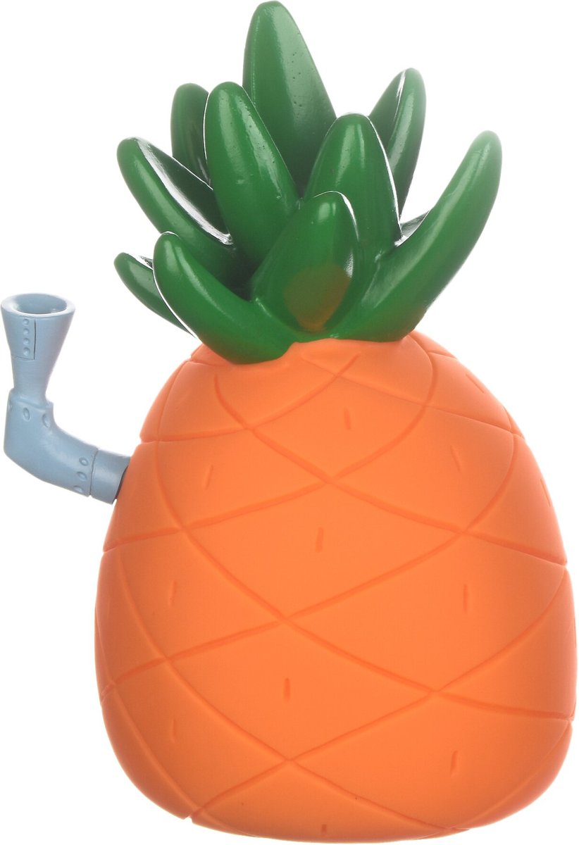 FETCH FOR PETS SpongeBob Pineapple House Squeaky Plush Dog Toy - Chewy.com