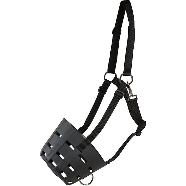 SHIRES EQUESTRIAN PRODUCTS Deluxe Comfort Horse Grazing Muzzle, Black ...