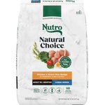 NUTRO Natural Choice Large Breed Adult Chicken & Brown Rice Recipe Dry Dog Food, 22-lb bag ...