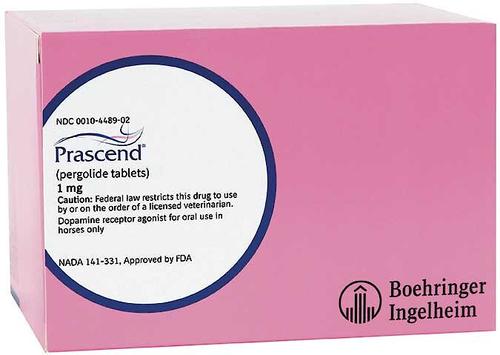 Backorder - PRASCEND (Pergolide) Tablets for Horses, 1 mg - Easy ...