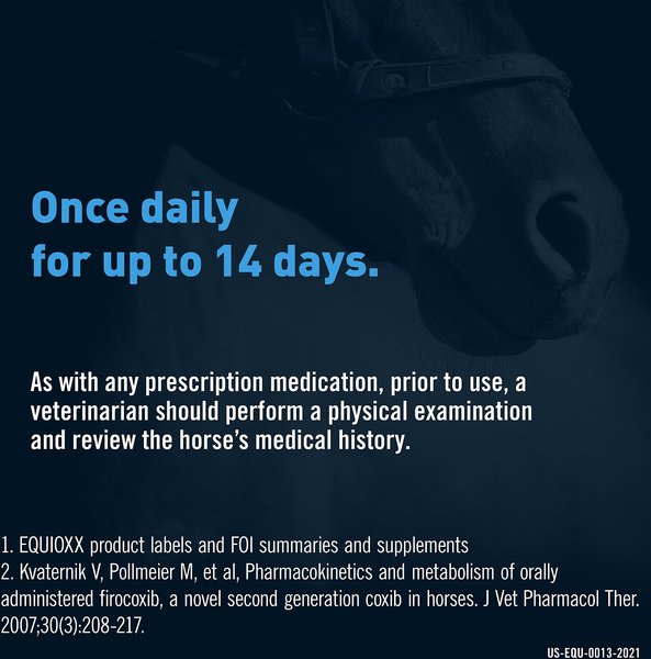 EQUIOXX (Firocoxib) Tablets for Horses, 57 mg, 1 tablet - Chewy.com