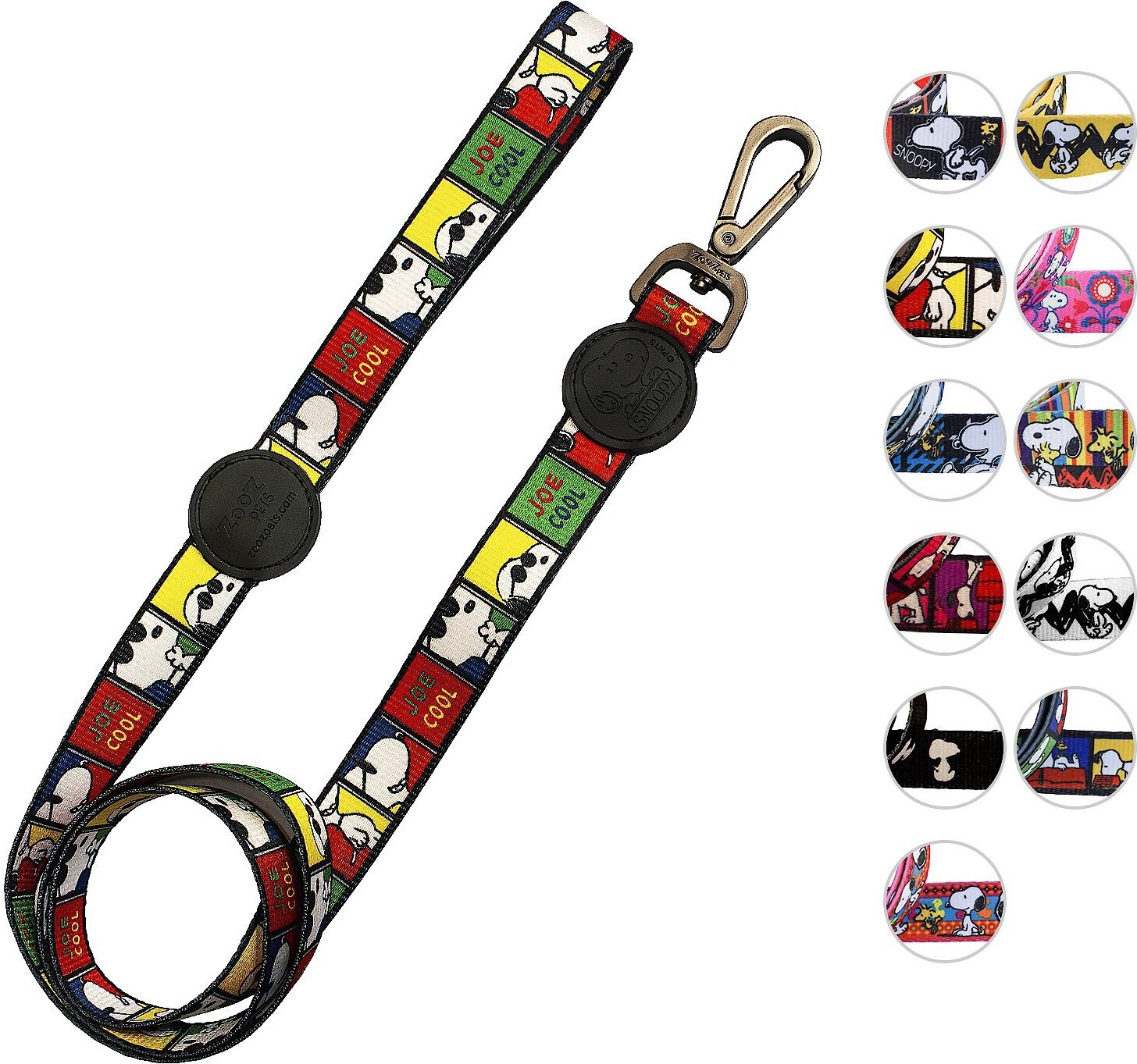 ZOOZ PETS Filmstrip Snoopy Dog Leash, X-Small - Chewy.com