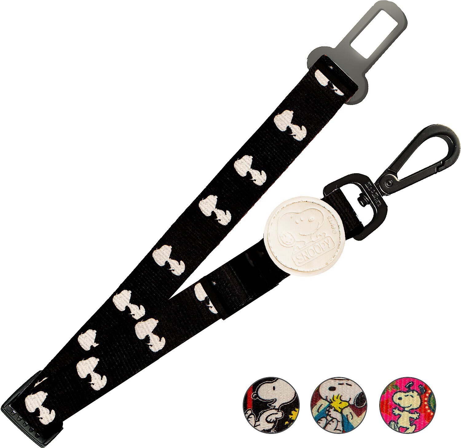 ZOOZ PETS Snoopy Silhouette Dog Car Leash, Large - Chewy.com