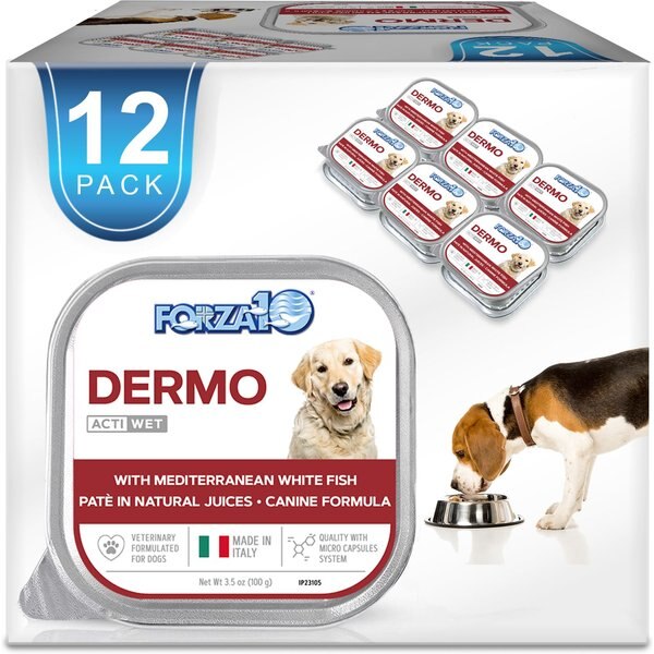 FORZA10 Nutraceutic Actiwet Renal Support Wet Dog Food, 3.5-oz, case of 12 - Chewy.com
