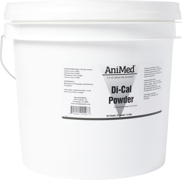ANIMED Di-Cal Powder Horse Supplement, 30-lb tub - Chewy.com