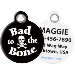 Out of Stock - QUICK-TAG Bone Epoxy Enameled Personalized Dog ID Tag ...