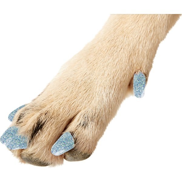 SOFT CLAWS Nail Caps for Dogs, 40 count, Large, Black - Chewy.com