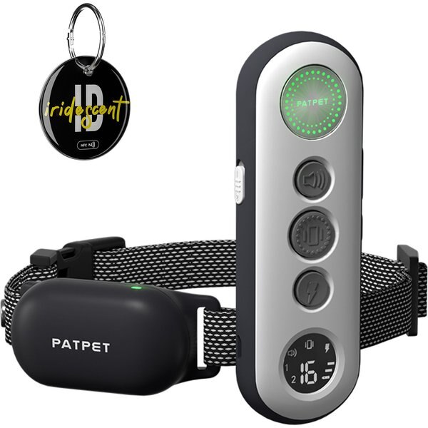 PATPET P650 Anti-Bark & Remote Dog Training Collar, White, 1 count ...