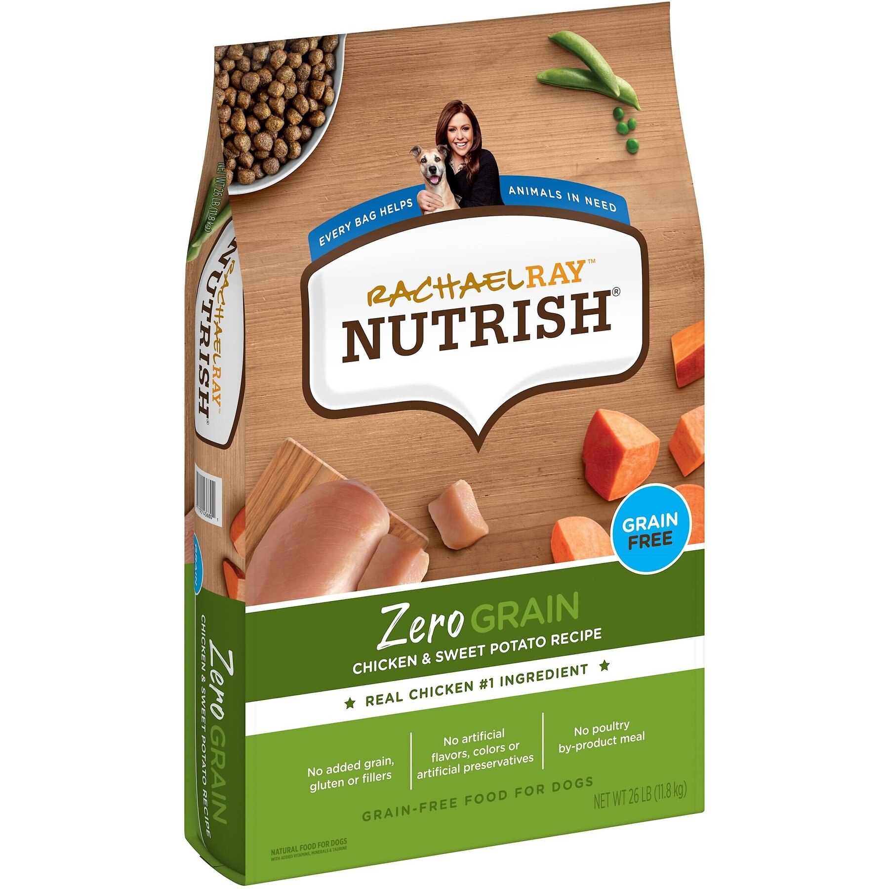 RACHAEL RAY NUTRISH Zero Grain Natural Chicken & Sweet Potato Recipe ...