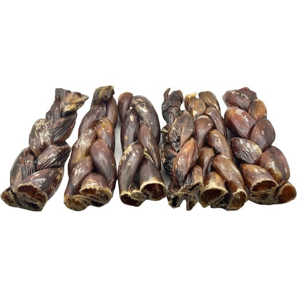 HOTSPOT PETS Flat Beef Gullet Dog Chew Treats, 6-in, 24 count - Chewy.com