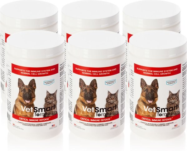 Out of Stock - VETSMART FORMULAS Critical Immune Defense Mushroom ...