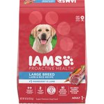 IAMS Proactive Health Large Breed Adult Lamb & Rice Recipe Dry Dog Food ...