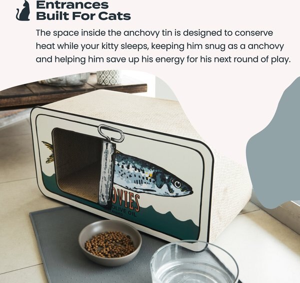 Temporarily Unavailable - PARK & BENCH Catalan Cat Scratcher, Aqua ...