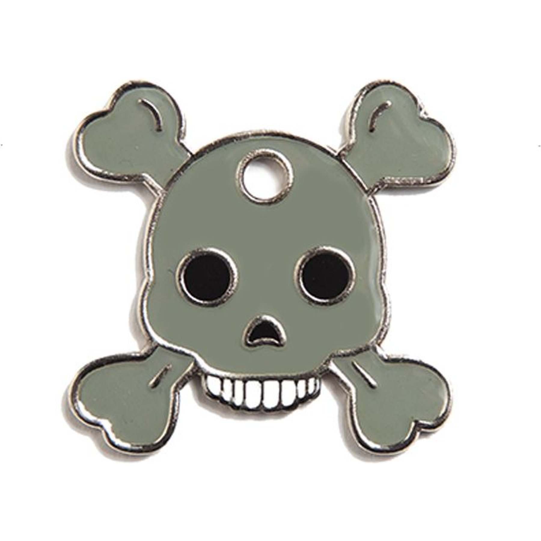 TRILL PAWS Skull & Bones Personalized Dog & Cat ID Tag - Chewy.com