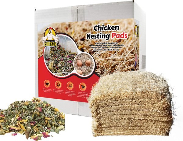 MY FAVORITE CHICKEN Excelsior Chicken Nest Pads - Chewy.com