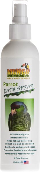 MANGO PET Parrot Bath Spray, 8-oz bottle - Chewy.com