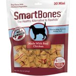 SMARTBONES Peanut Butter Mini Chews Dog Treats, 30 count - Chewy.com