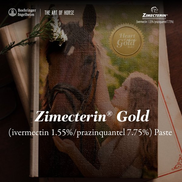 ZIMECTERIN GOLD Ivermectin & Praziquantel Paste Horse Dewormer, 0.26-oz ...