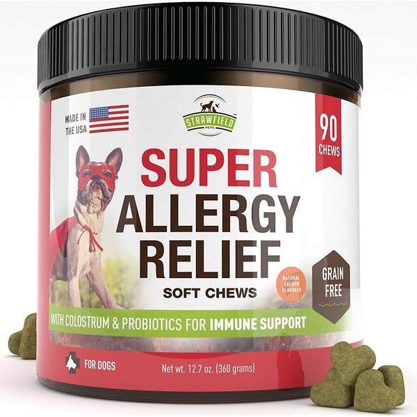 Out of Stock - STRAWFIELD PETS Super Chews Allergy Relief with ...