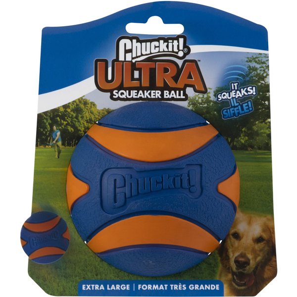 CHUCKIT! Ultra Squeaker Ball Dog Toy - Chewy.com