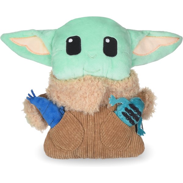 FETCH FOR PETS Star Wars Yoda Plush Flattie Dog Toy, 6-in - Chewy.com