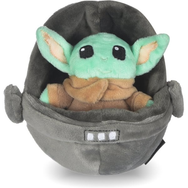 FETCH FOR PETS Star Wars Yoda Plush Flattie Dog Toy, 6-in - Chewy.com