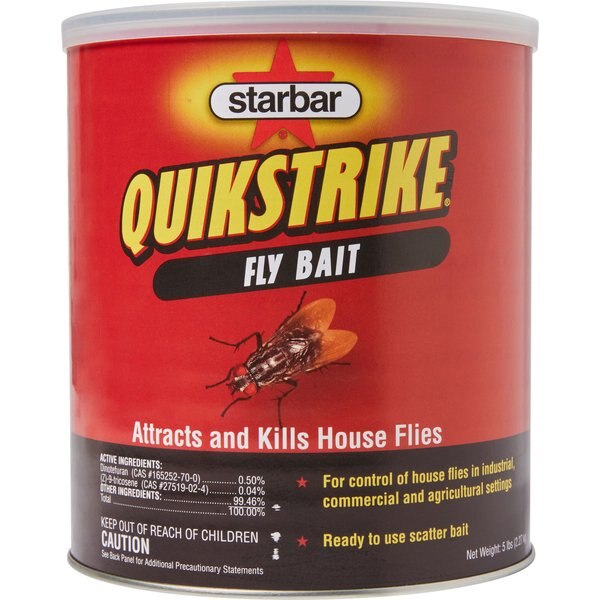 STARBAR Quikstrike Fly Scatter Bait, 5-lb can - Chewy.com